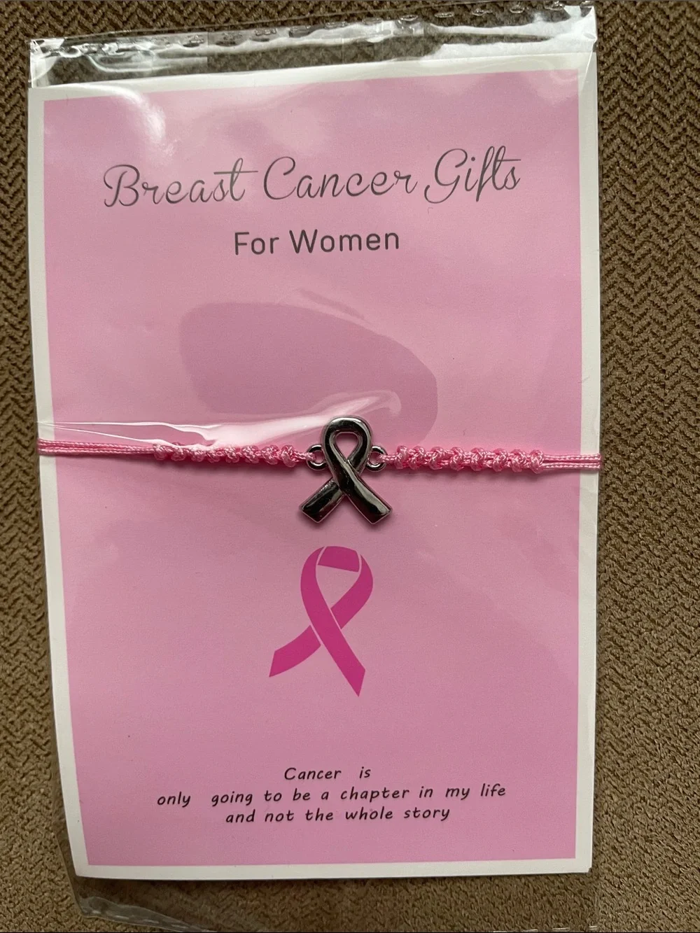 Jewelry | Pink Breast Cancer Ribbon Bracelet | Poshmark